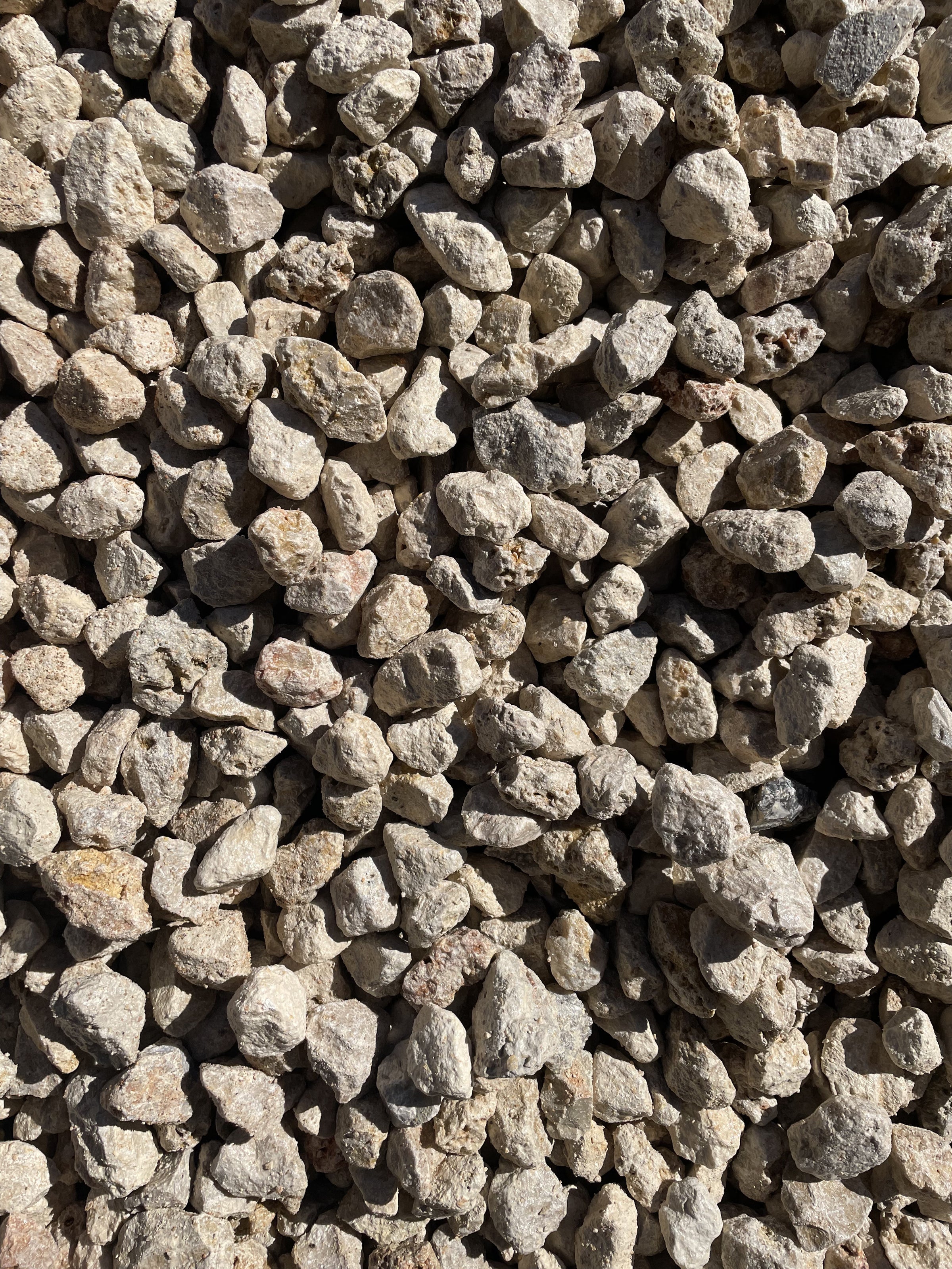 1.5" Crushed Limestone Gravel - Bulk Landscape Supply in Austin, Texas ...