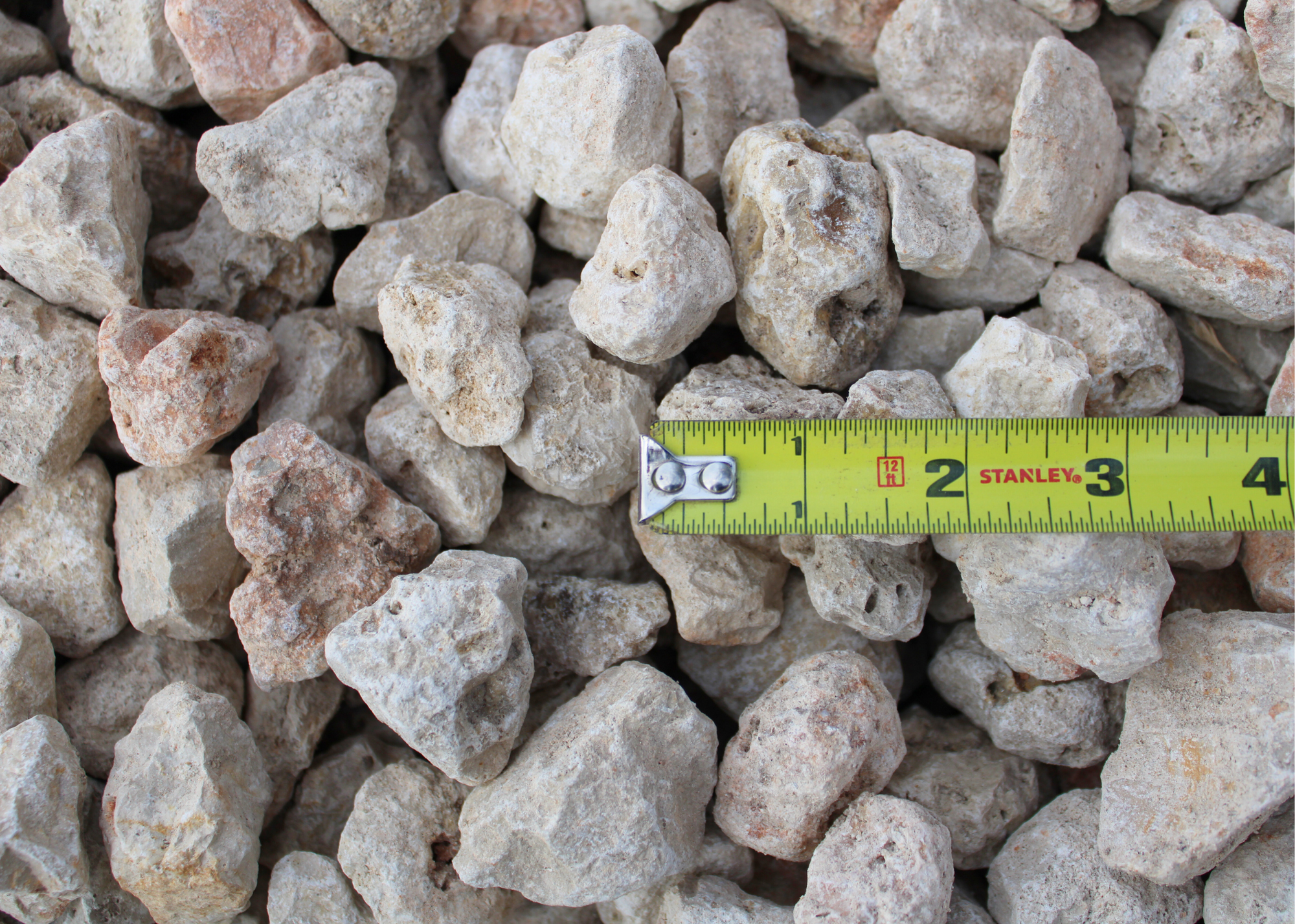 1.5" Crushed Limestone Gravel - Bulk Landscape Supply in Austin, Texas ...