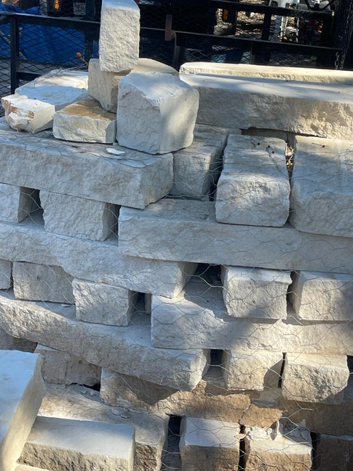 limestone block architecture