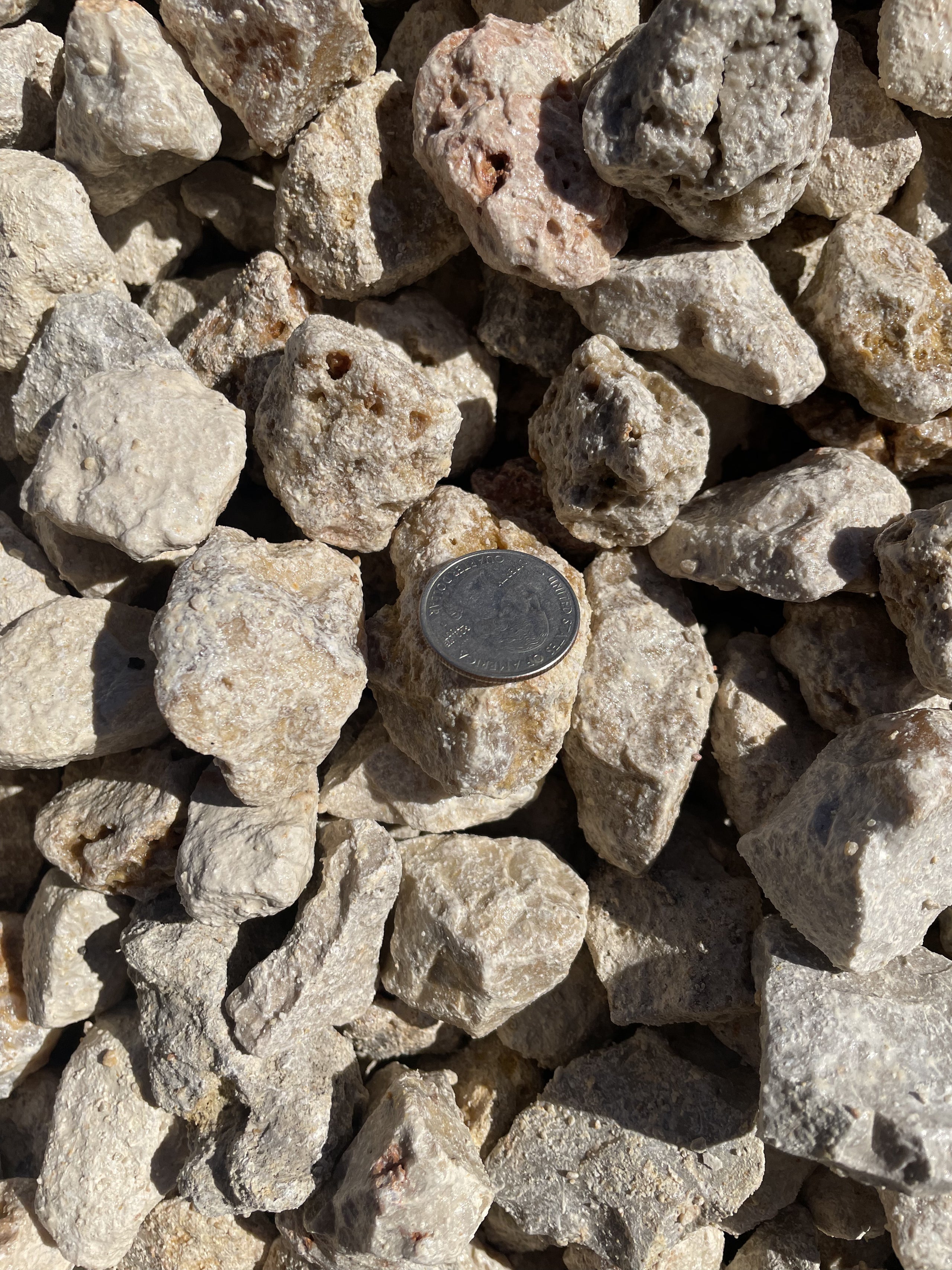 1.5" Crushed Limestone Gravel - Bulk Landscape Supply in Austin, Texas ...